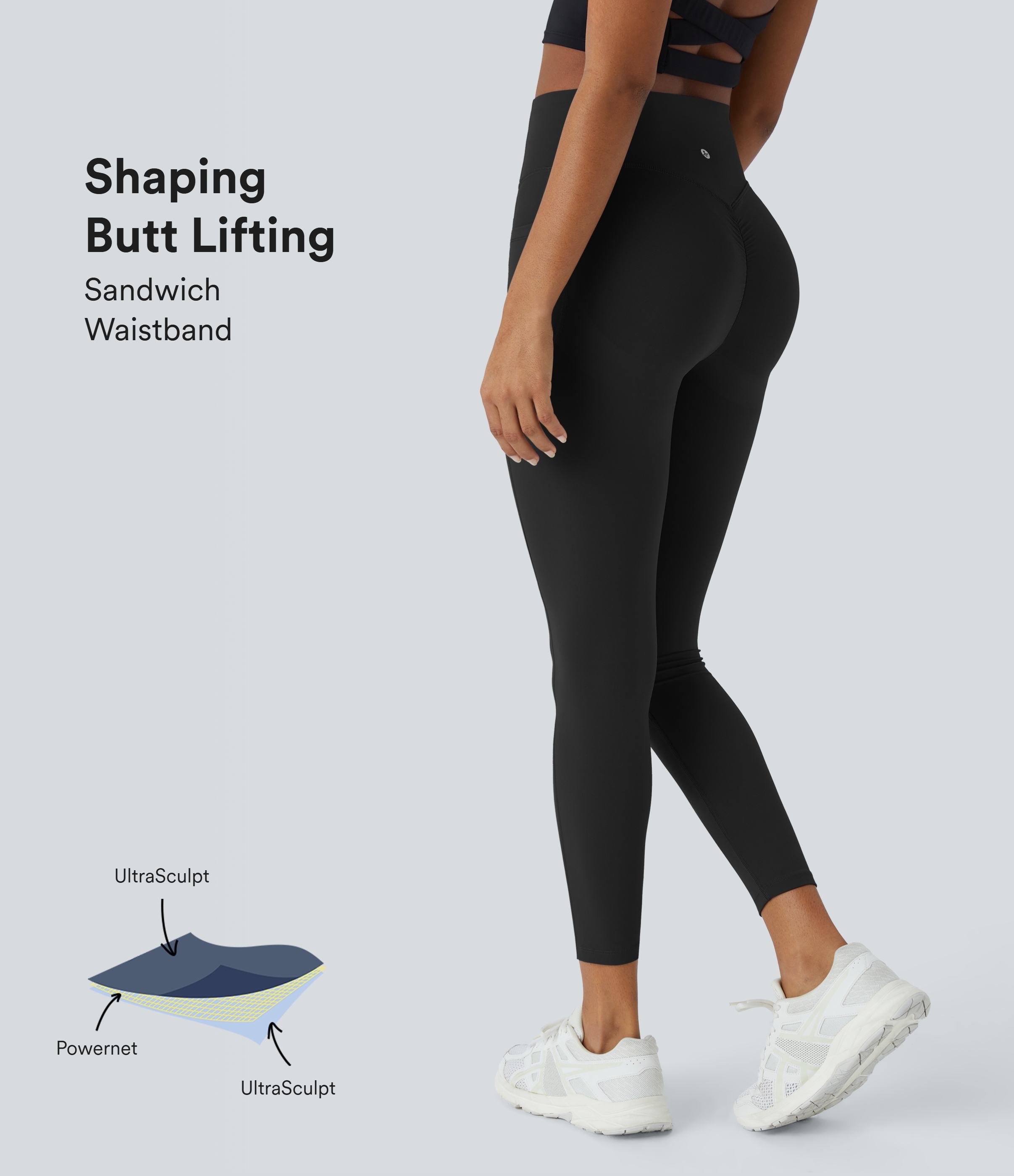 Women's Tummy Control Leggings - Halara