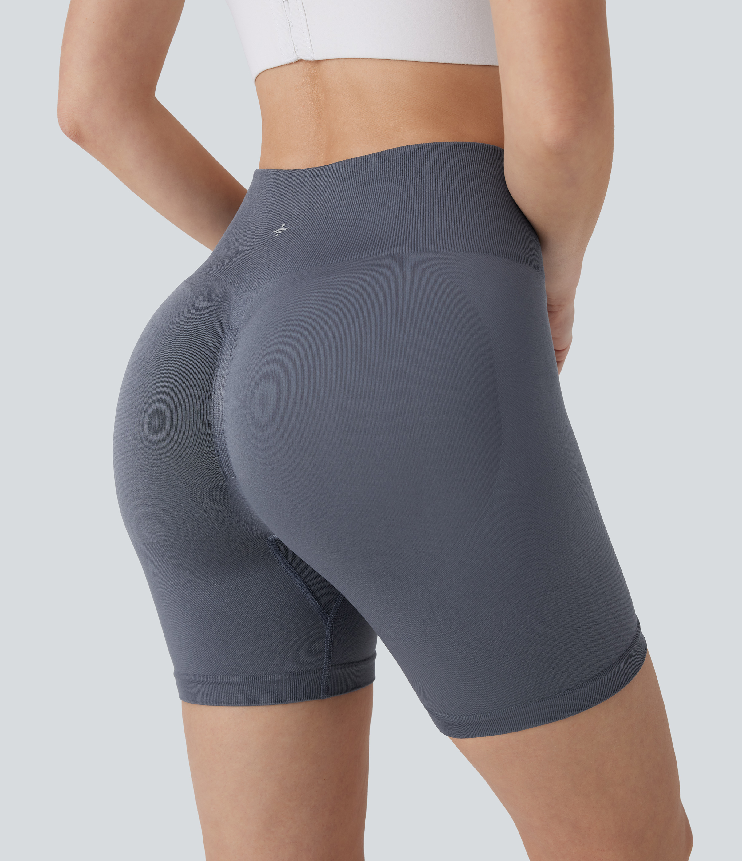 Women’s OneForm Seamless Flow High Waisted Scrunch Yoga Biker Shorts 5 ...