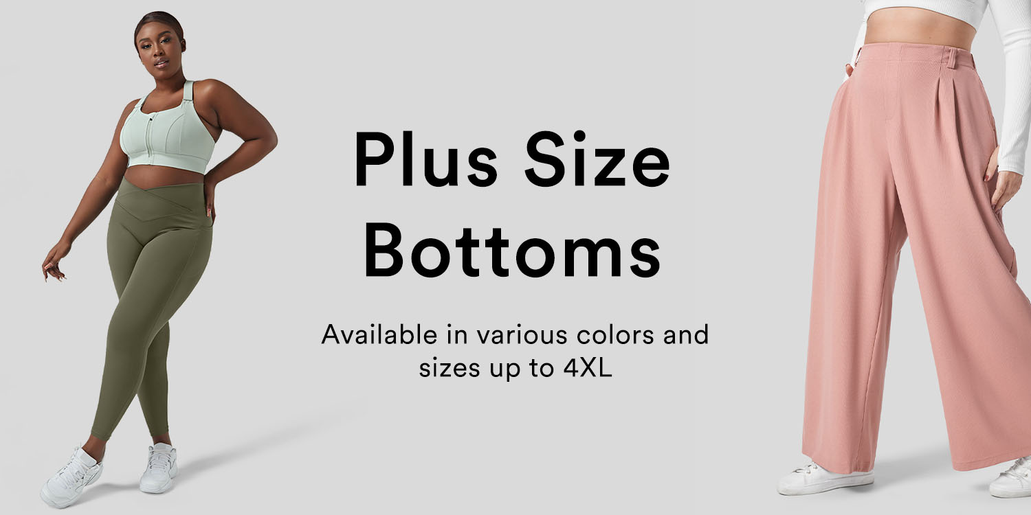 Women's Plus Size Bottoms - Halara