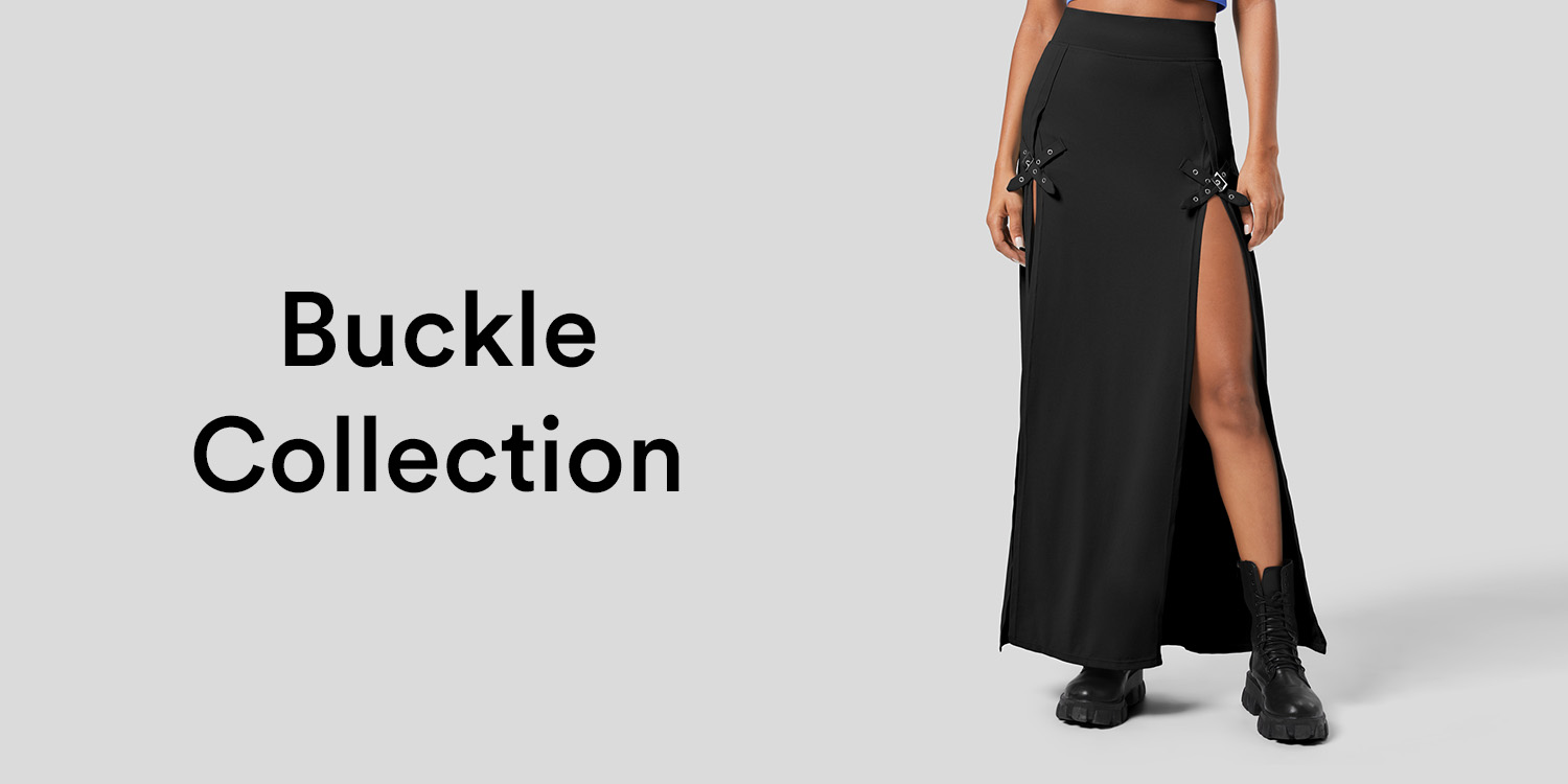 Women's Buckle Design - Halara