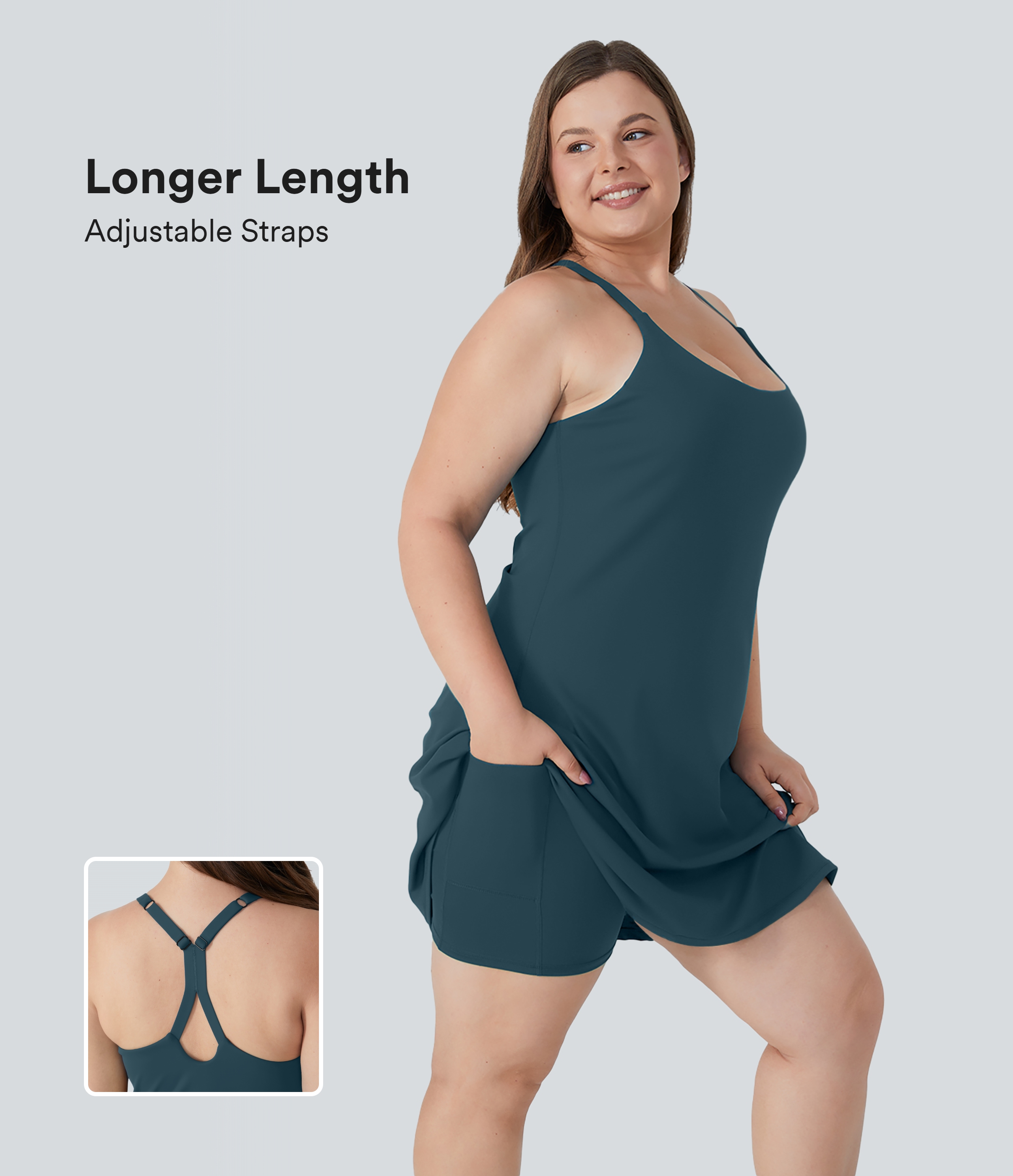 Women’s Everyday SoftlyZero™ Airy Plus Size Dress-Euphoria Air-Longer ...