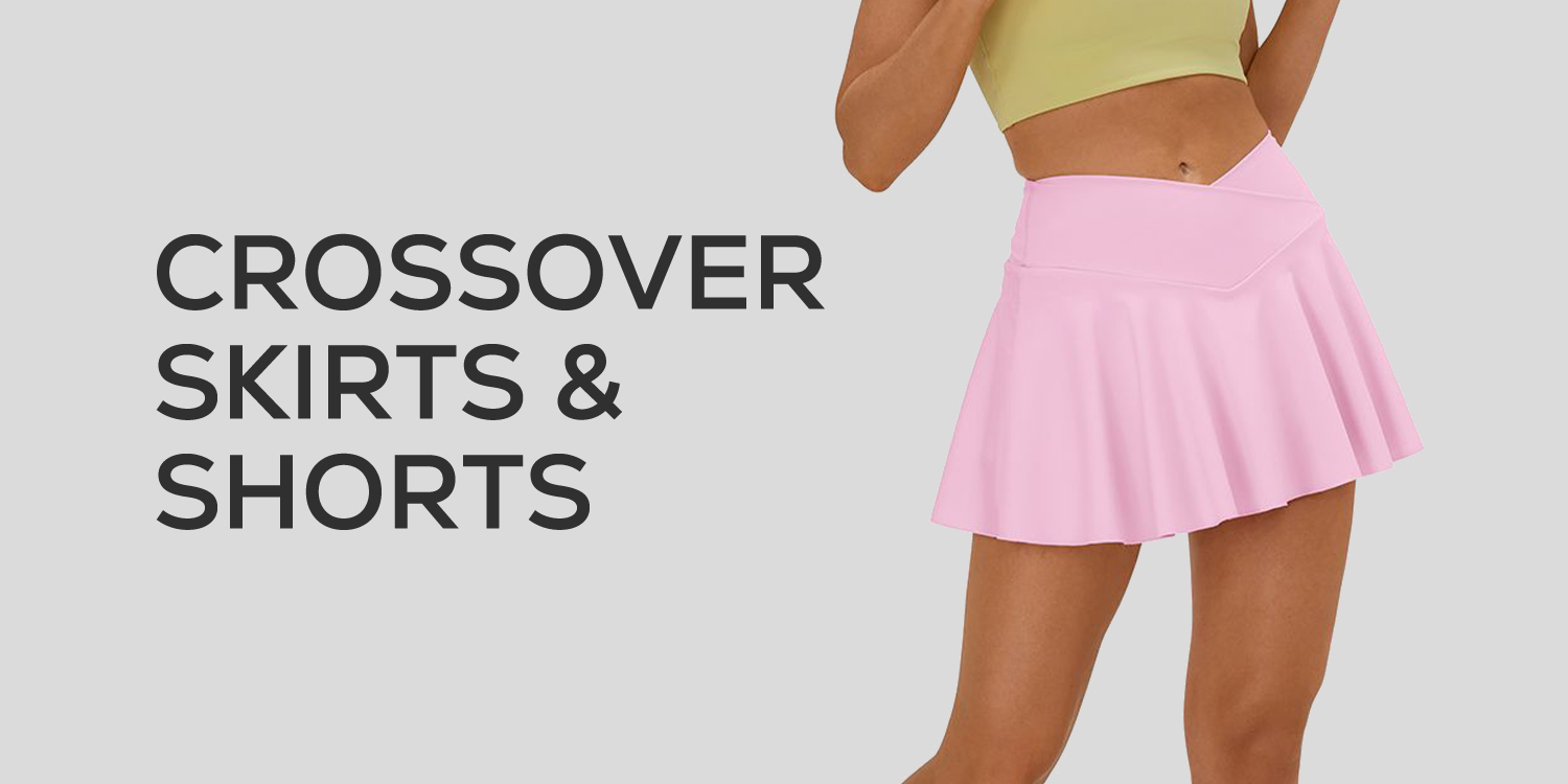 Women's Crossover Skirts & Shorts - Halara