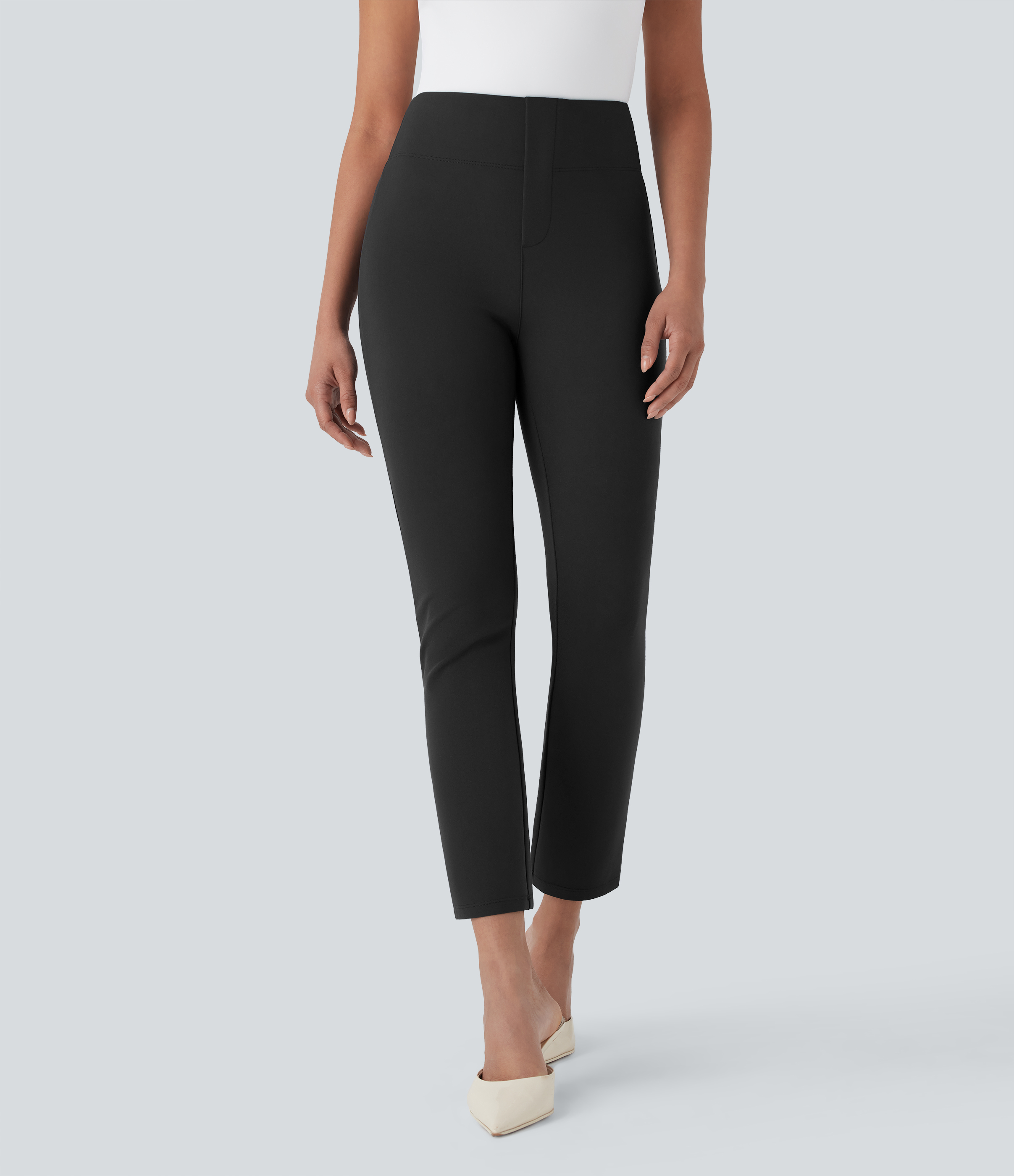 Women’s Halara Flex™ High Waisted Pocket Tapered Cropped Work Pants - Halara