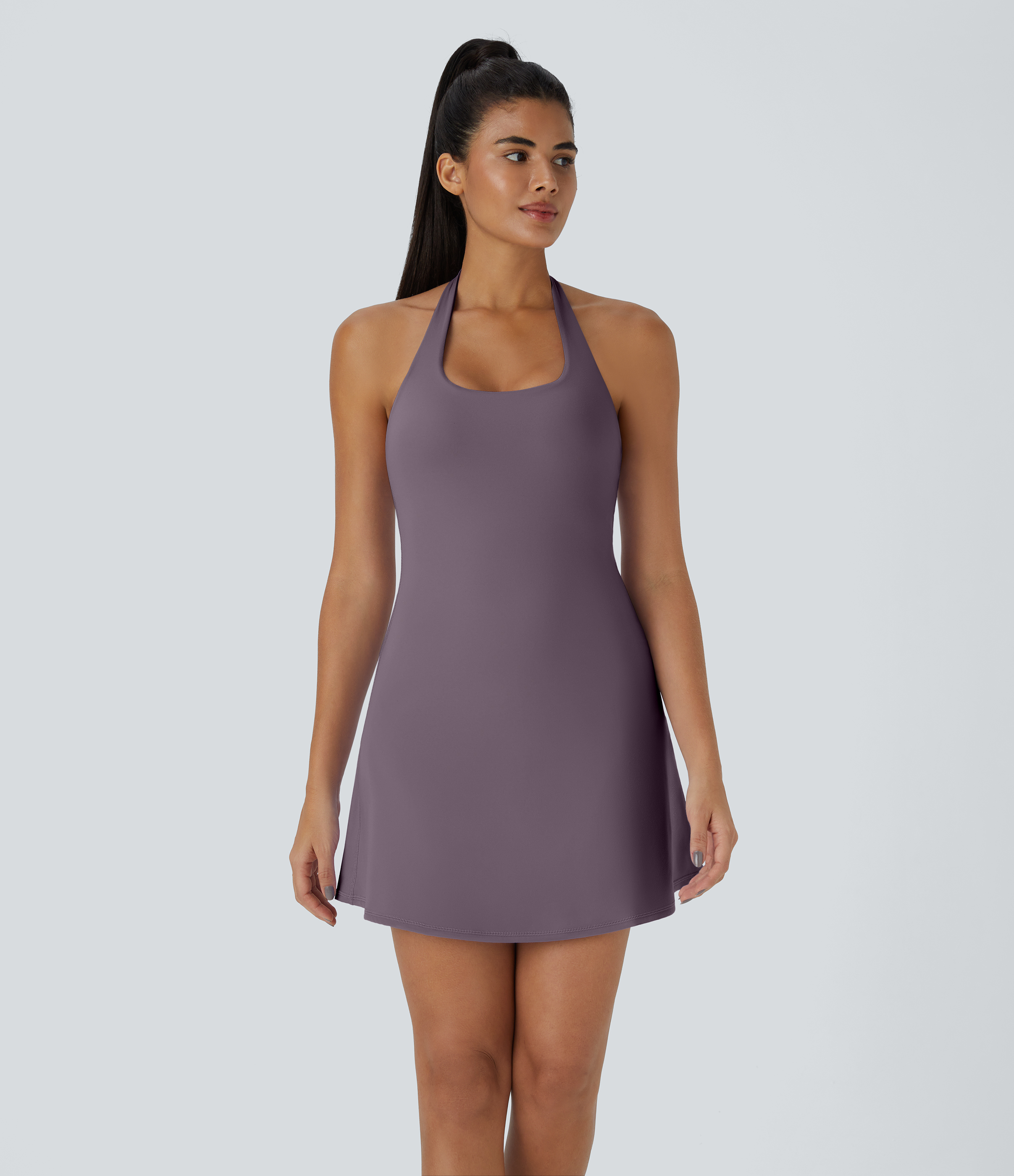 Damen Softlyzero™ Plush - Rückenfreies 2-in-1 Aktiv-Minikleid mit ...