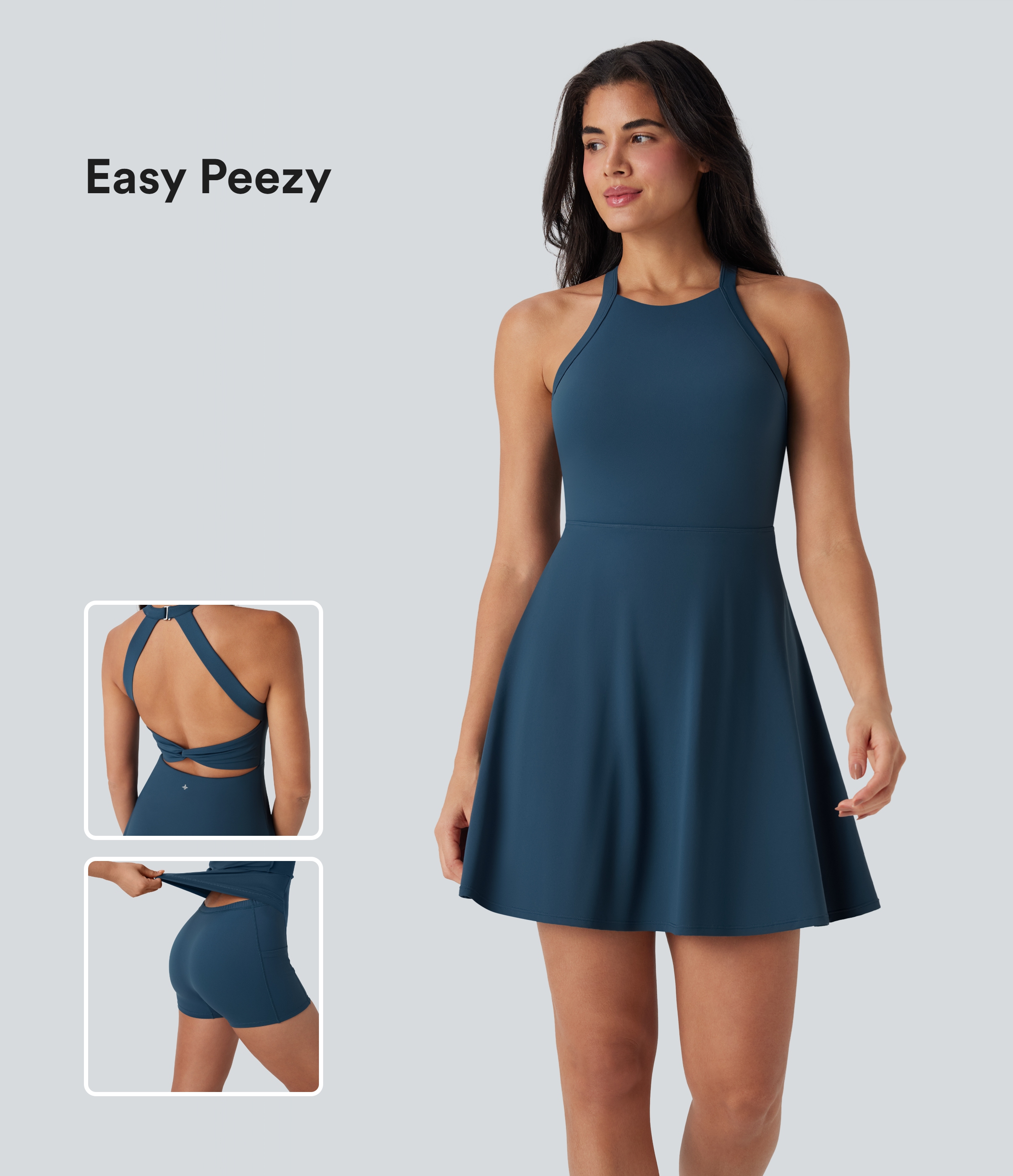 Women’s SoftlyZero™ Airy Cool Touch Dance Active Dress-Easy Peezy - Halara